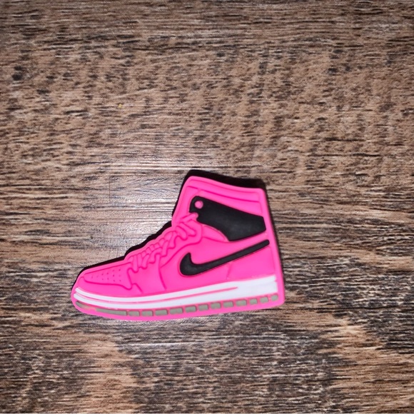 CROCS | Accessories | Air Jordan Pinkblackwhite Jibbitz New | Poshmark